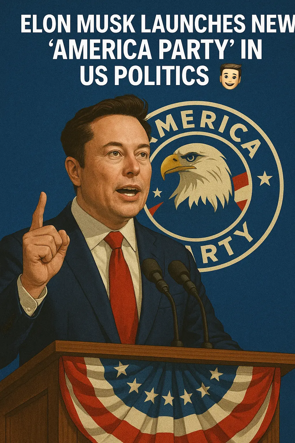 Elon Musk Launches New America Party in US Politics - Diginode